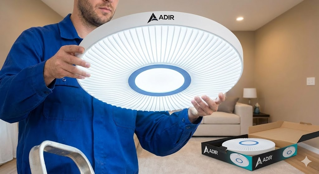 Plafón LED Decorativo ADIR Alsuri 10080 48 W | Iluminación Moderna y ...