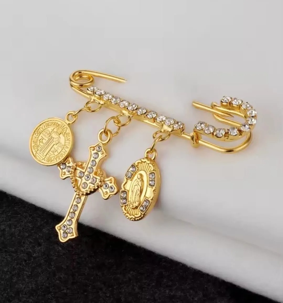 Seguro Proteccion Embarazada Y Bebe,broche San Benito,virgen