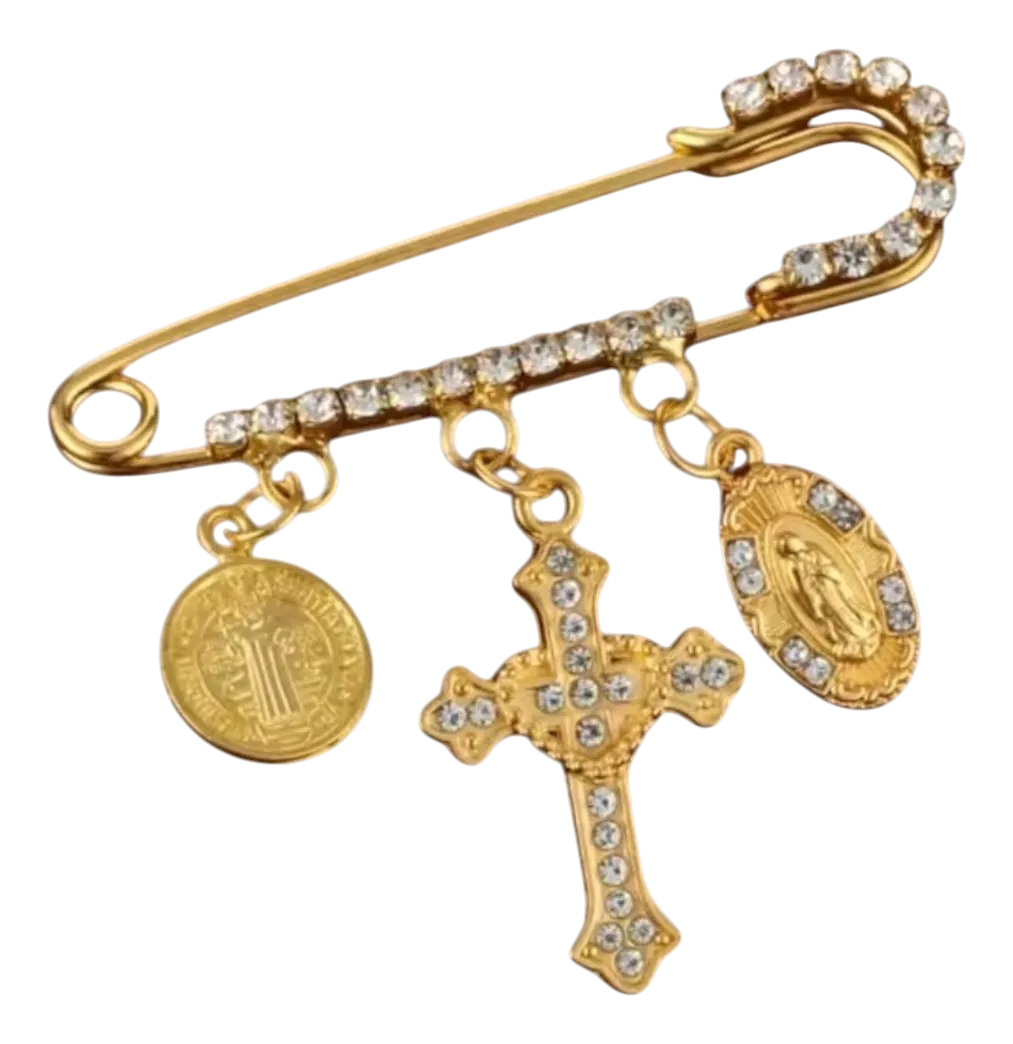 Seguro Proteccion Embarazada Y Bebe,broche San Benito,virgen