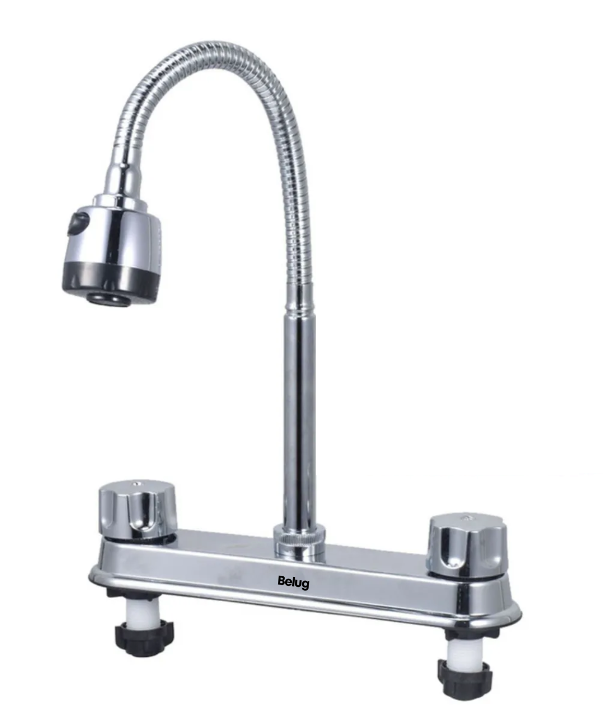 Mezcladora Para Tarja Grifo Fregadero plata