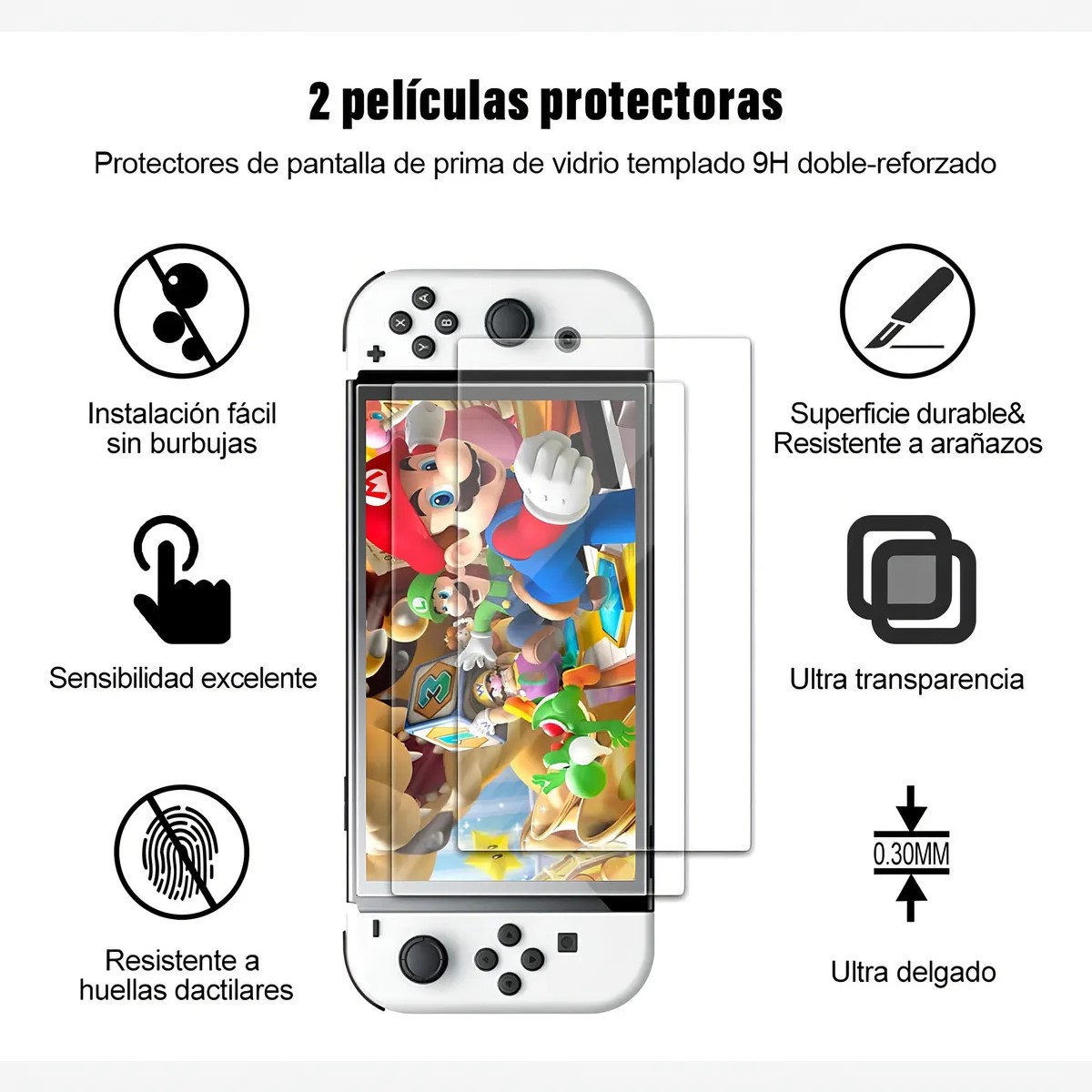 Estuche Kit De Accesorios Nintendo Switch 2, Funda De Viaje, Cable Usb ...