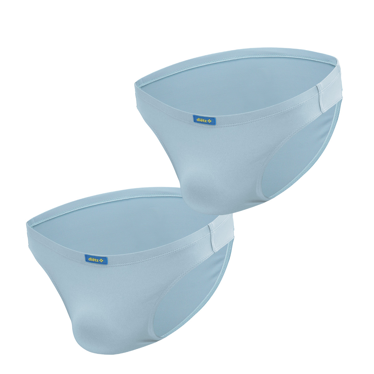 Set De 2 Trusas Dietz Para Hombre Comodas Celeste