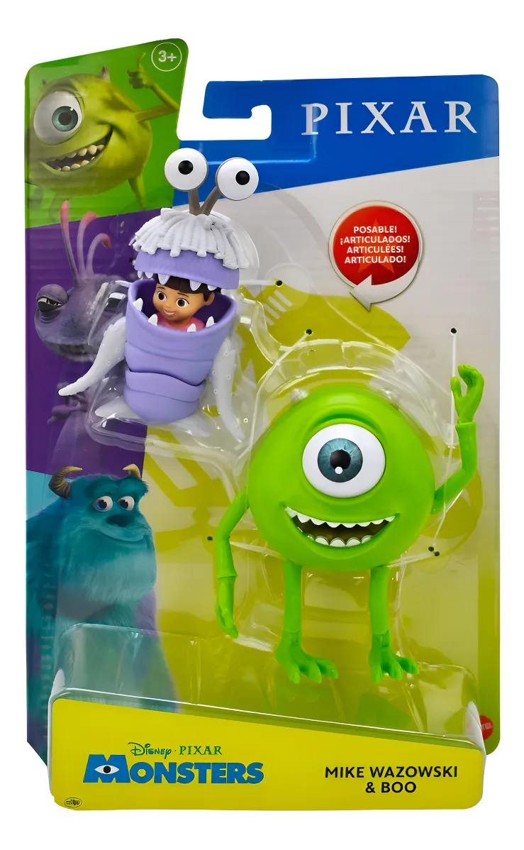Disney Pixar Monsters Inc, Mike and Boo