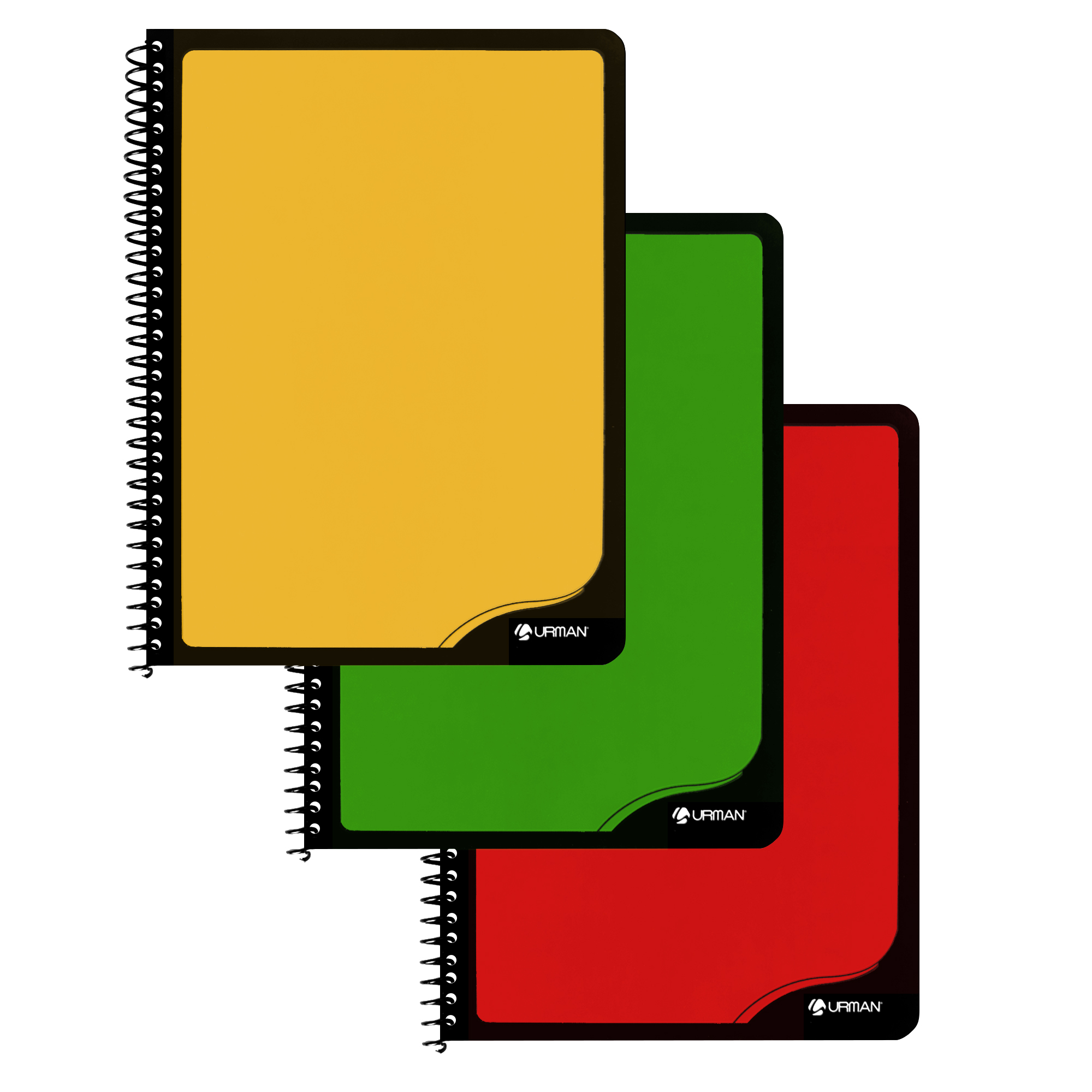 Cuaderno profesional kit Mixto 3 piezas Urman Raya Cuadro Grande y ...