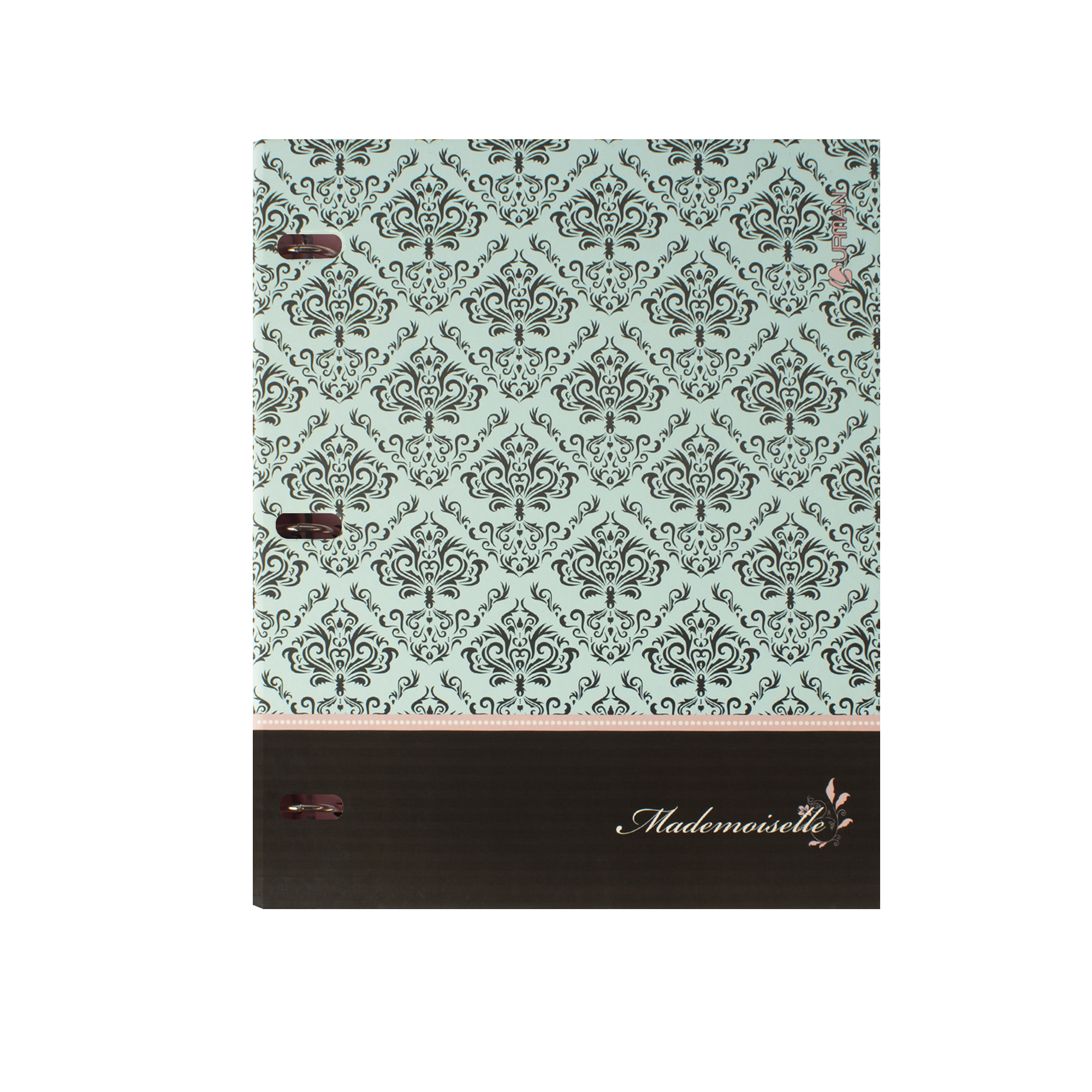 Carpeta Profesional Pasta Dura MADEMOISELLE Tejido Cuadro chico 100 hojas