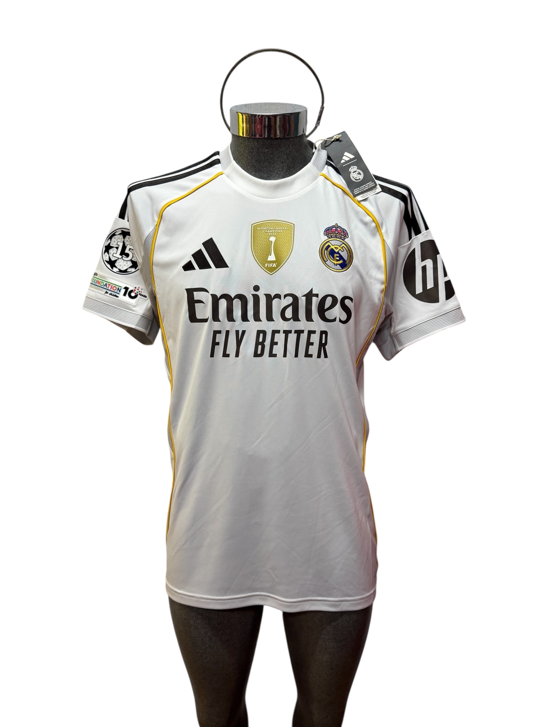 Jersey Original Adidas Real Madrid local Champios league 2025-2026 ...