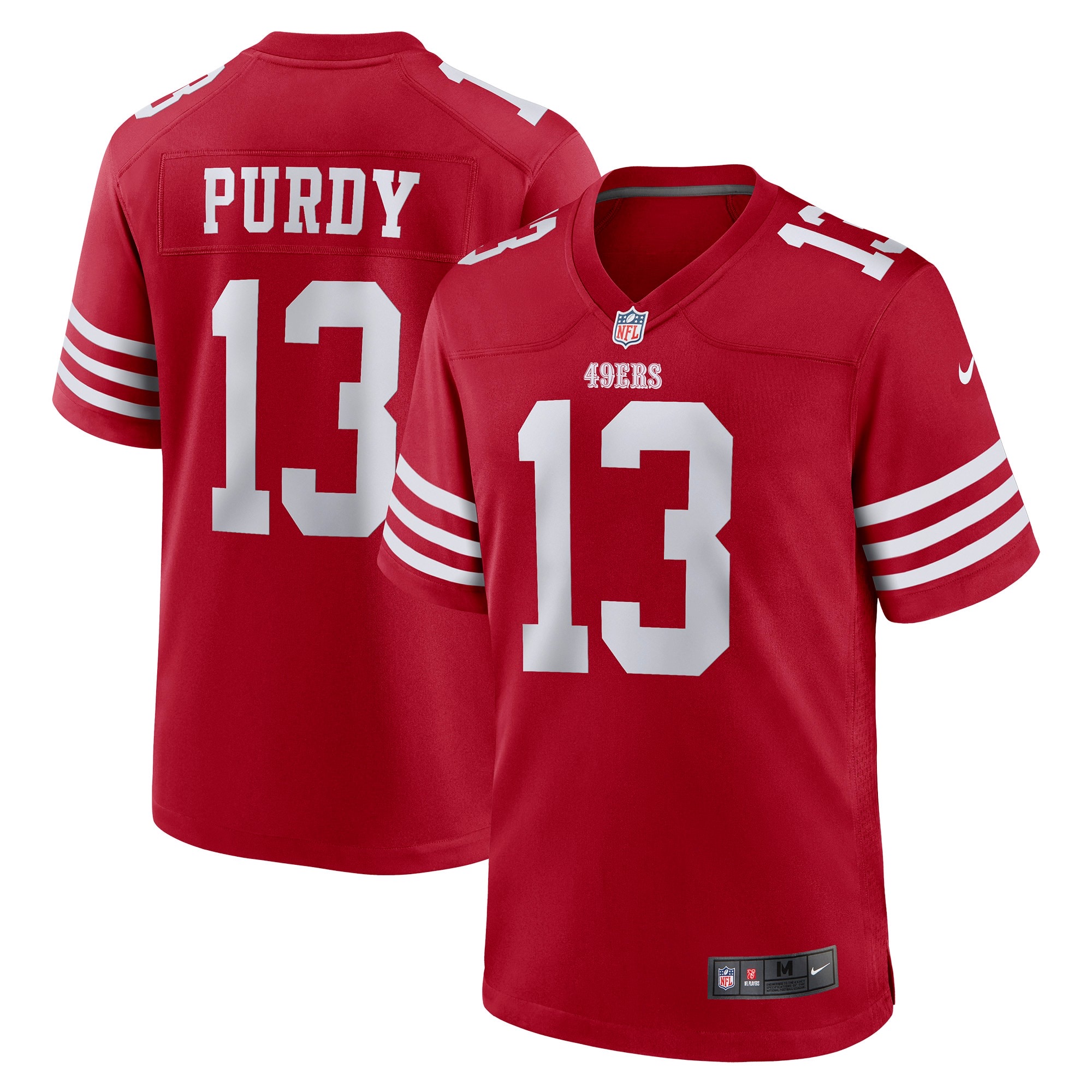 Jersey Original Nike Americano NFL 49ers de San Francisco #13 Purdy