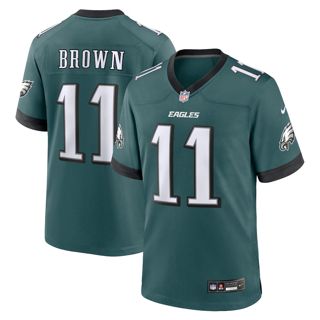Jersey Original Nike Americano NFL Philadelphia Eagles #1 1 Brown