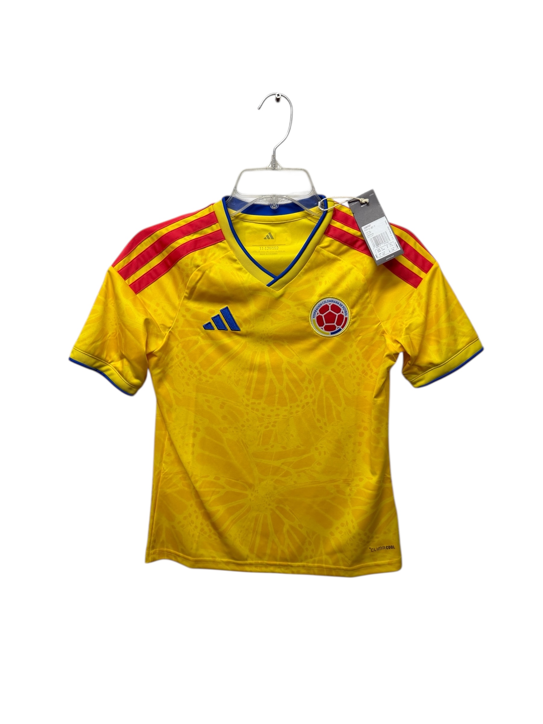 Jersey Original Niño Adidas de la Selección Colombia local mundial 2026 ...