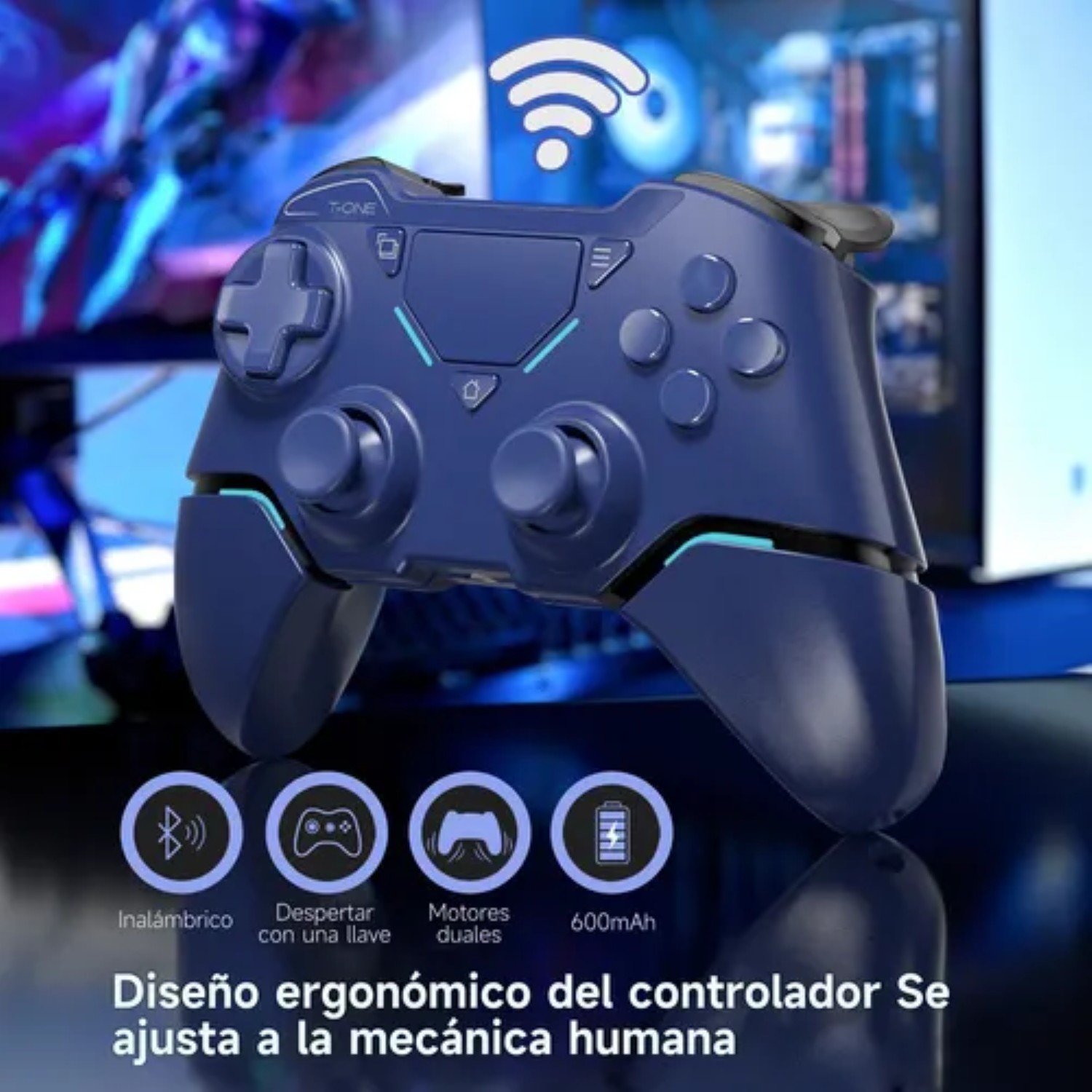 Control Joystick Inalámbricos Para Play Station 4 Color Azul