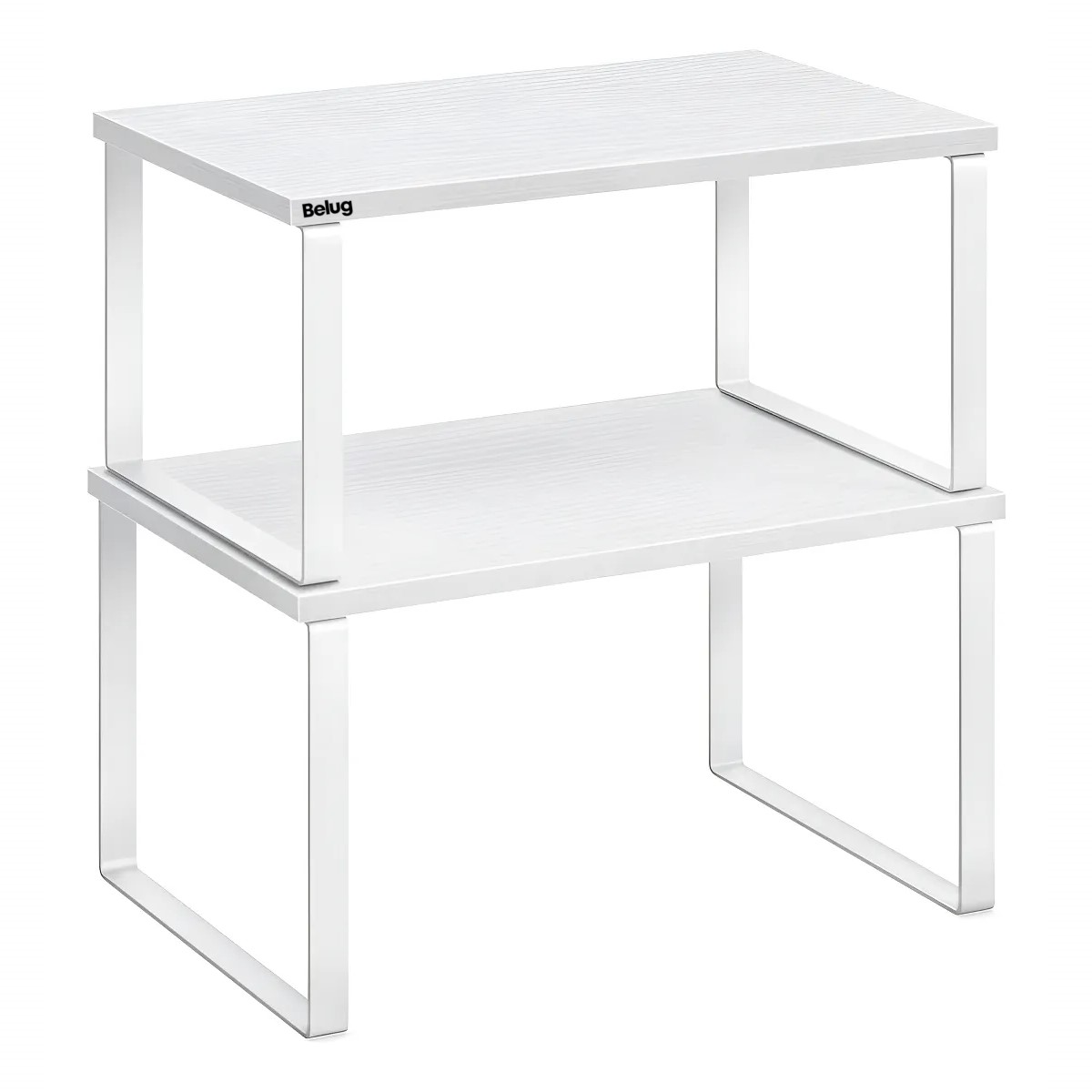 Juego De 2 Organizadores De Cocina De Madera Apilables ...