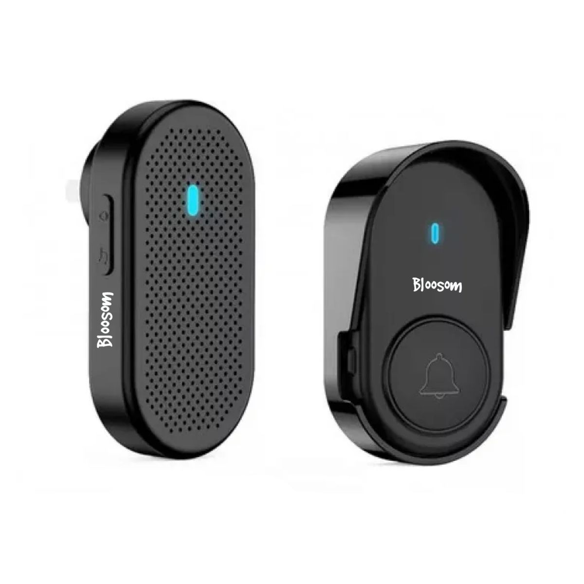 Timbre Inalámbrico Impermeable Timbres Para Casa Alcance320m Negro