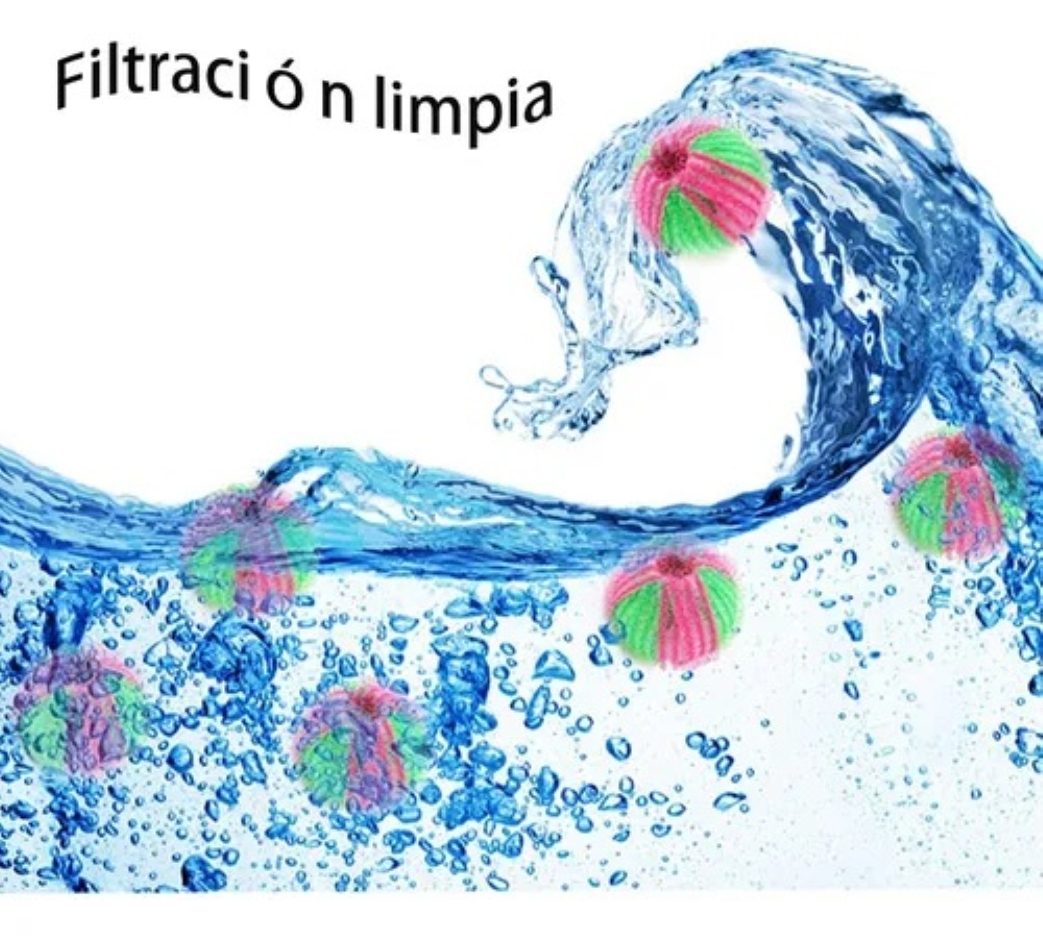 18pcs Reutilizable Para Lavadora Bolas, Bolas Quita Pelusa Colores