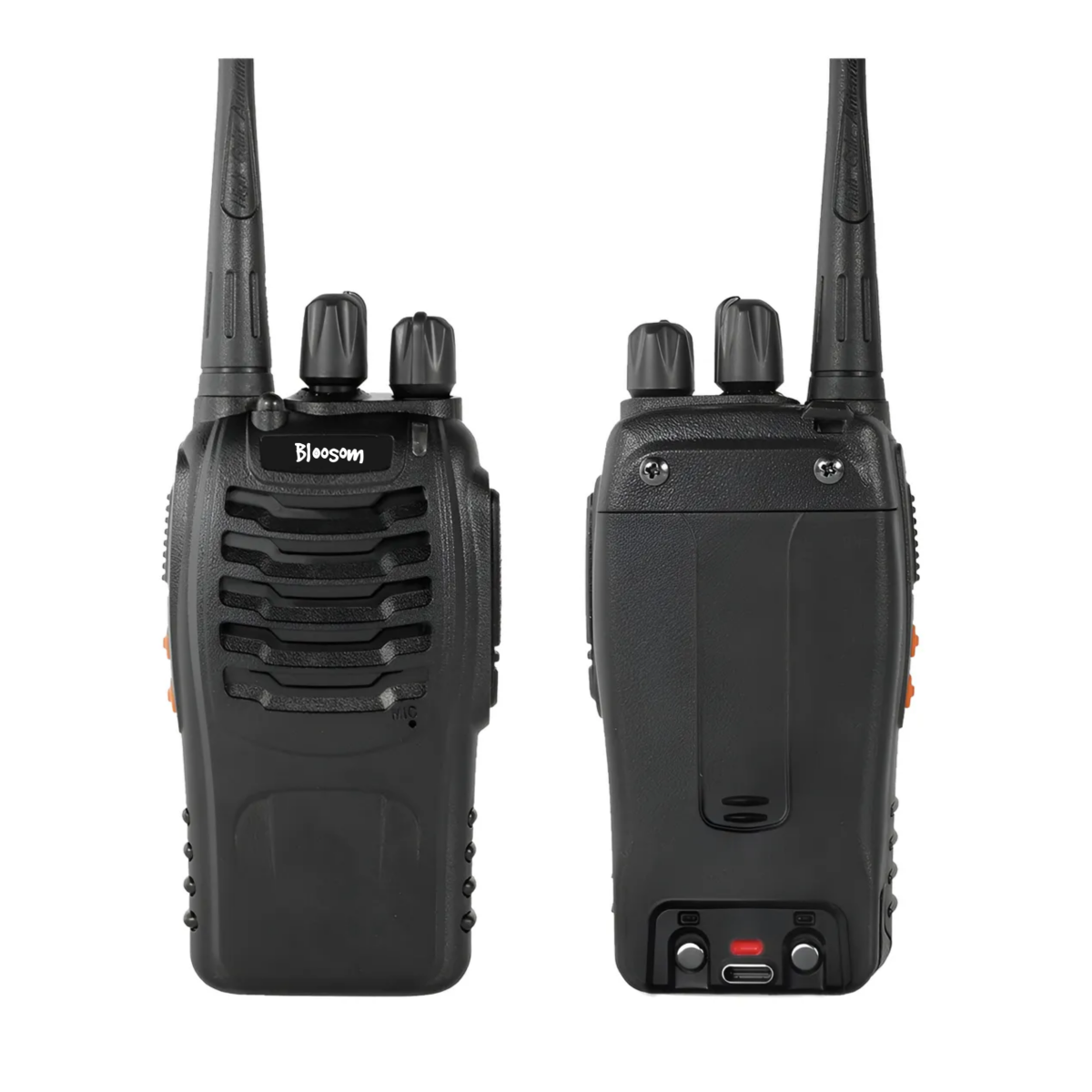 Set 2 Radios Con Manos Libres Set-2, Negro