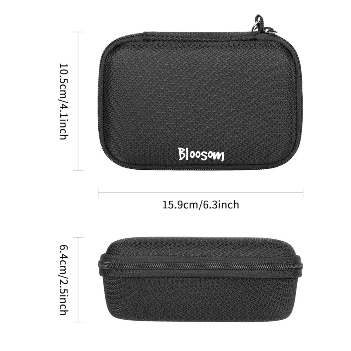Funda Protectora Para Bocinas Jbl Go 3 Con Accesorios,negro