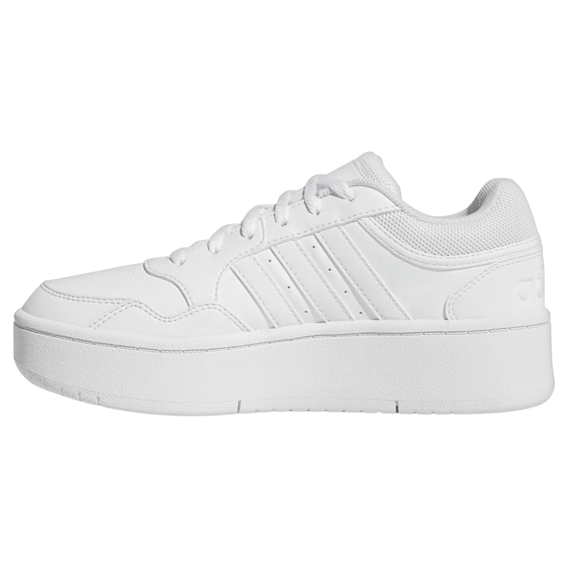 Tenis adidas Para Dama Hoops 3.0 Bold Blancos