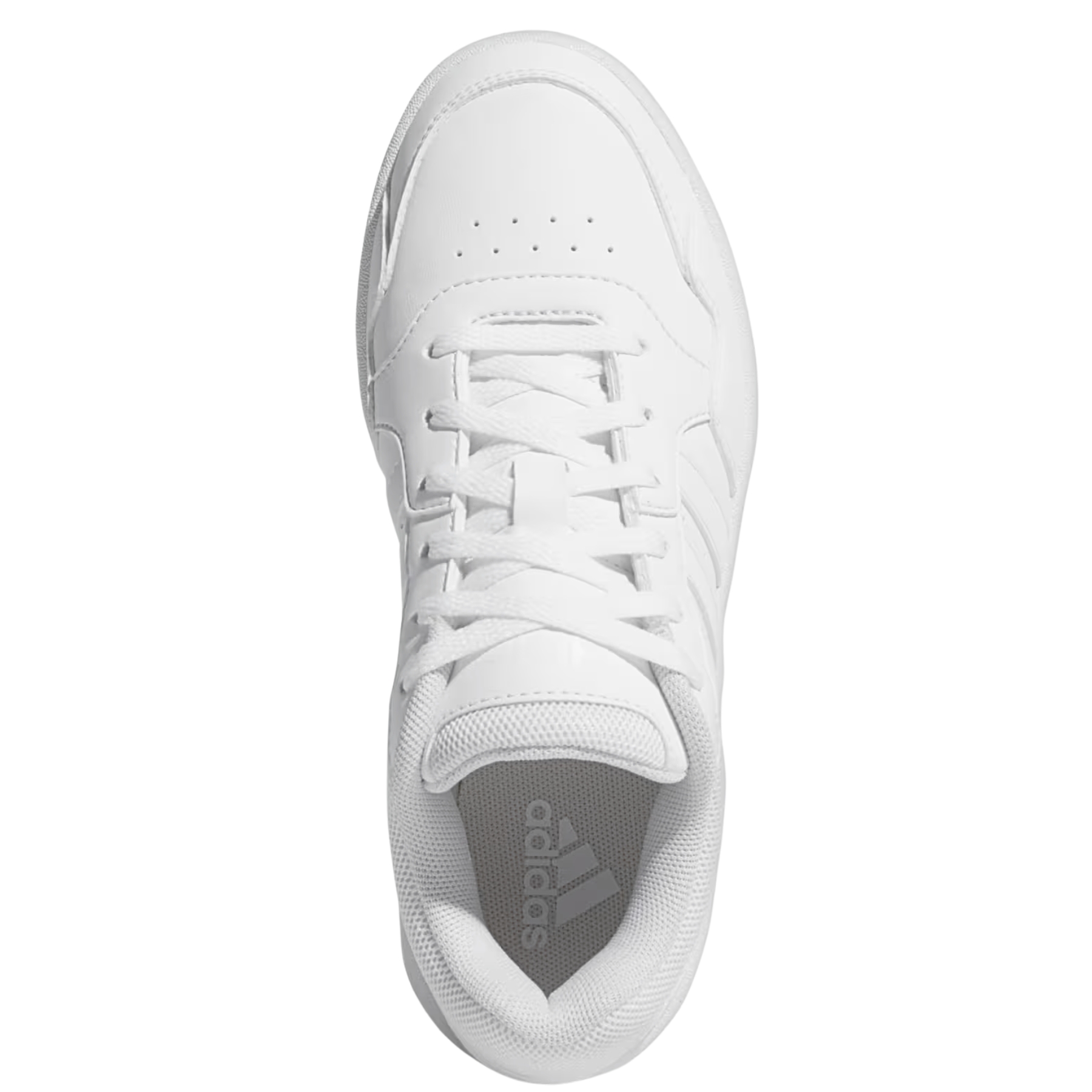 Tenis adidas Para Dama Hoops 3.0 Bold Blancos