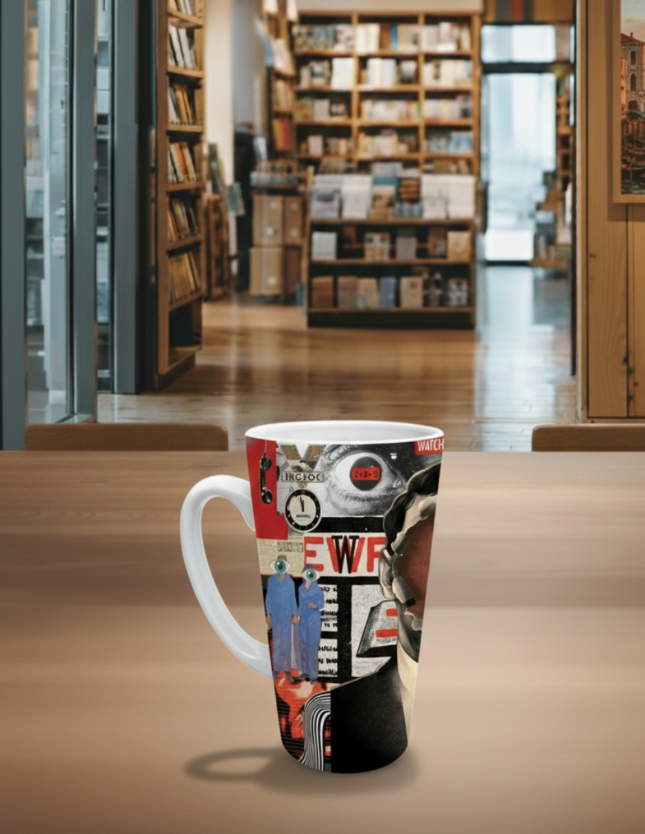 Duo de Tazas Tink 1984 Big Brother Collage Editorial 502 ml
