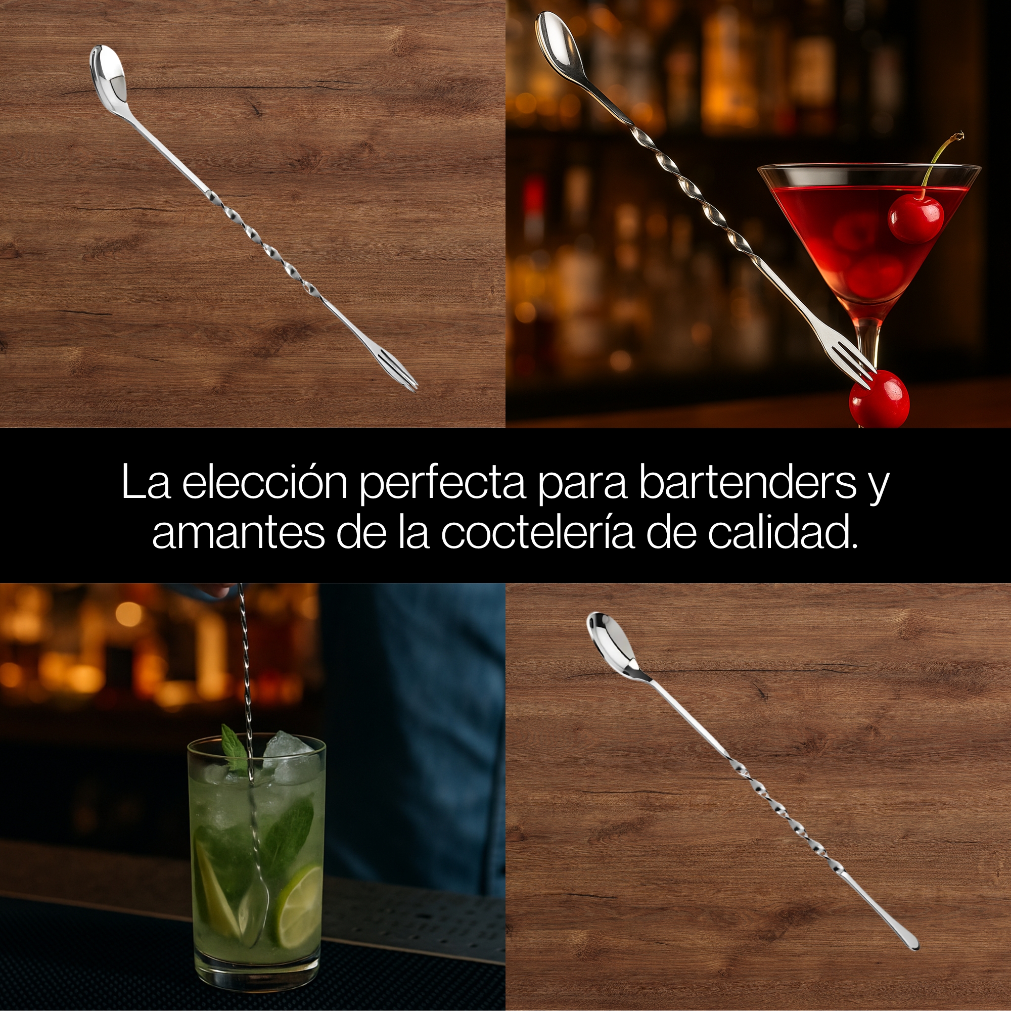uchara Mezcladora Möven Toscana para Bar y Cócteles – Acero Inoxidable ...