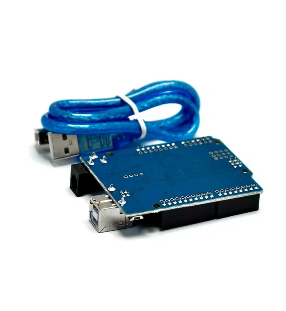 Uno R3 Compatible Ide Arduino Uno + Caja Acrílico Protector Malubero