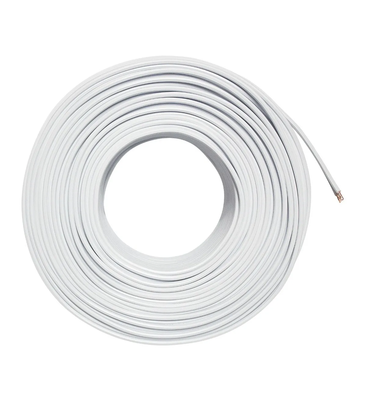 Cable Duplex Calibre 18 Malubero 50 Metros Cca Blanco