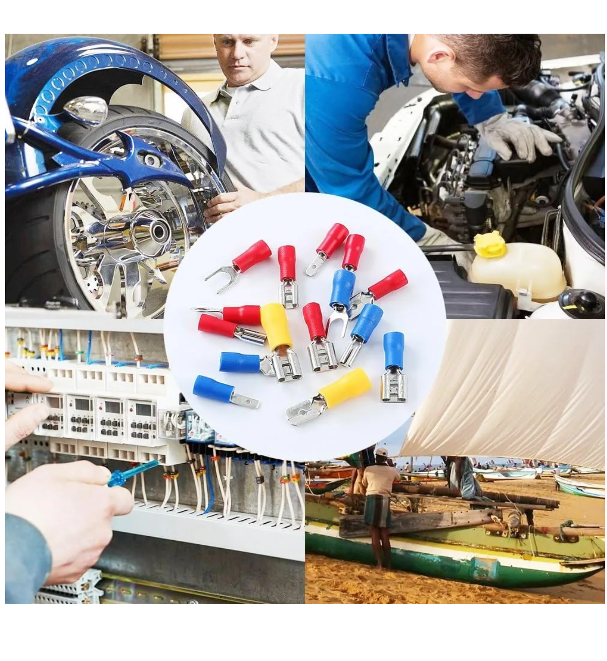 Terminal Aislada Termofit Conectores Malubero Termoretractil 678pz