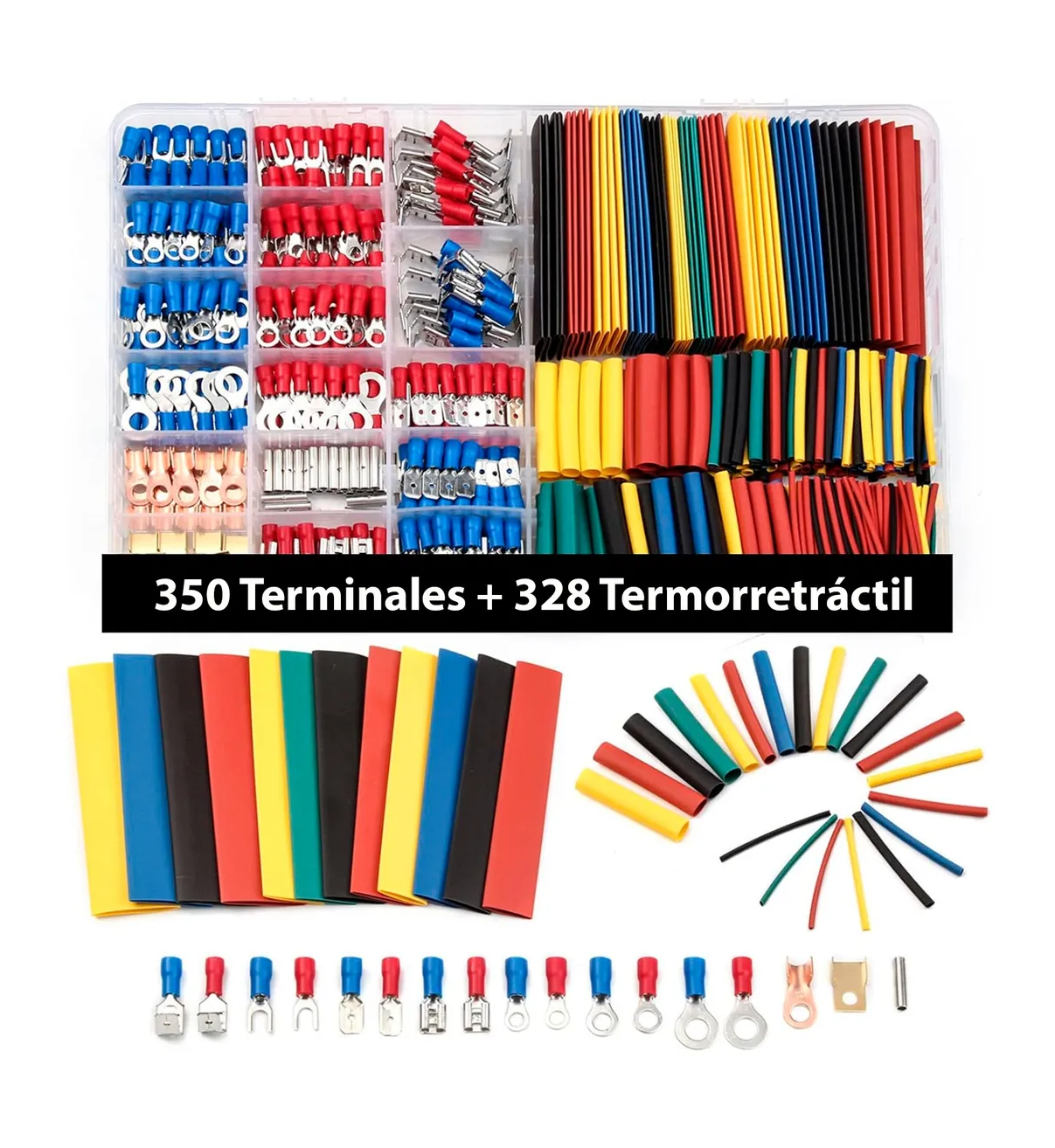 Terminal Aislada Termofit Conectores Malubero Termoretractil 678pz