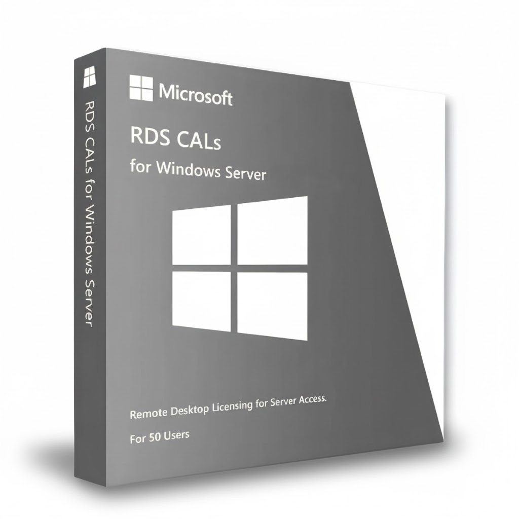50 CALS RDS Windows Server 2019 Standard Digital