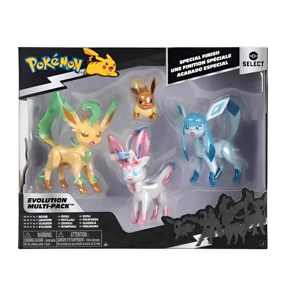 Pokémon Select Evolution Multi-Pack Eevee con Evoluciones