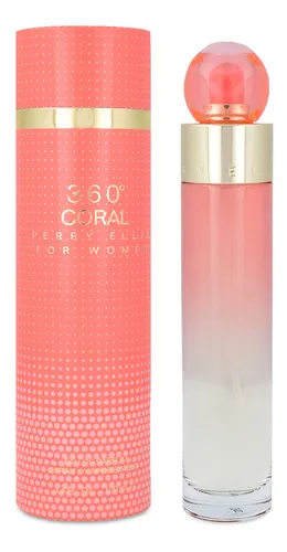 360° Coral 100 Ml Edp Spray De Perry Ellis