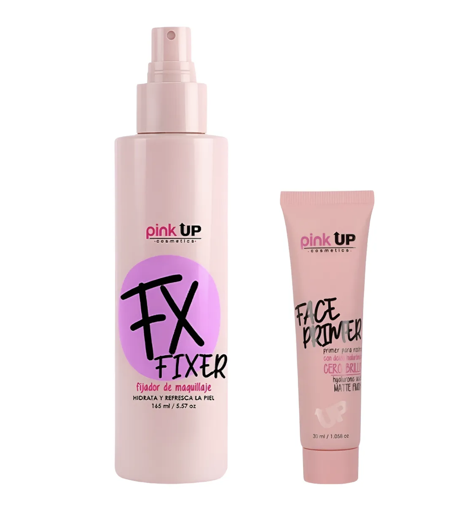 Fijador De Maquillaje Fx Pink Up + Face Primer