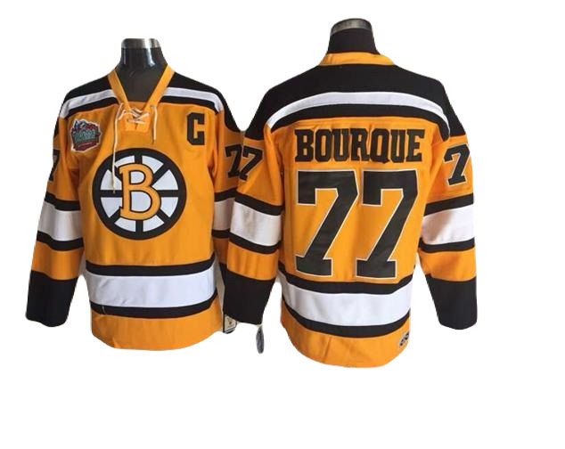 Fabuloso! Jersey Hockey Bruins Edicion Especial Bordado Amarillo Ray ...