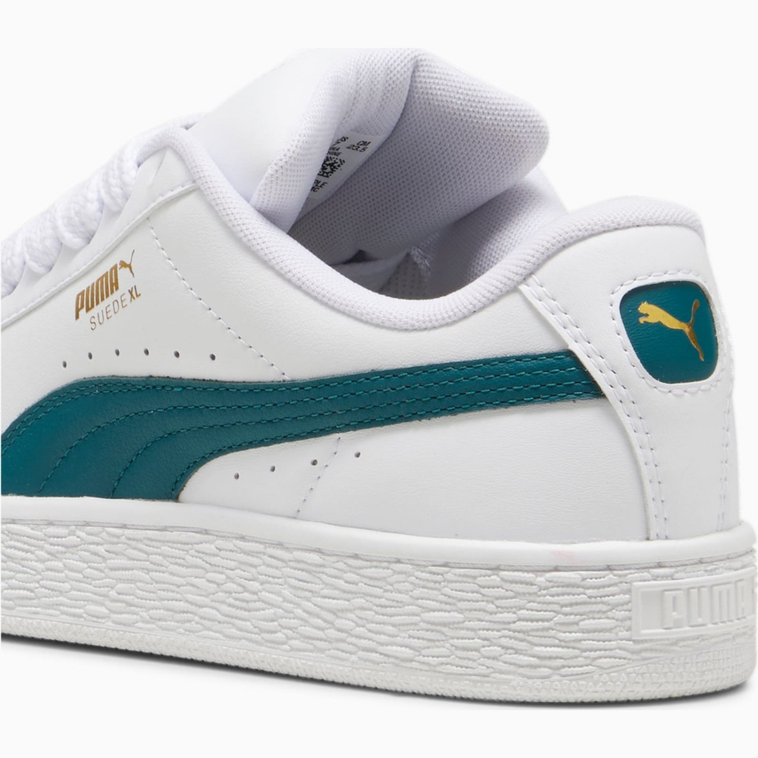 Tenis Puma Suede Xl Blanco Verde Original Para Hombre