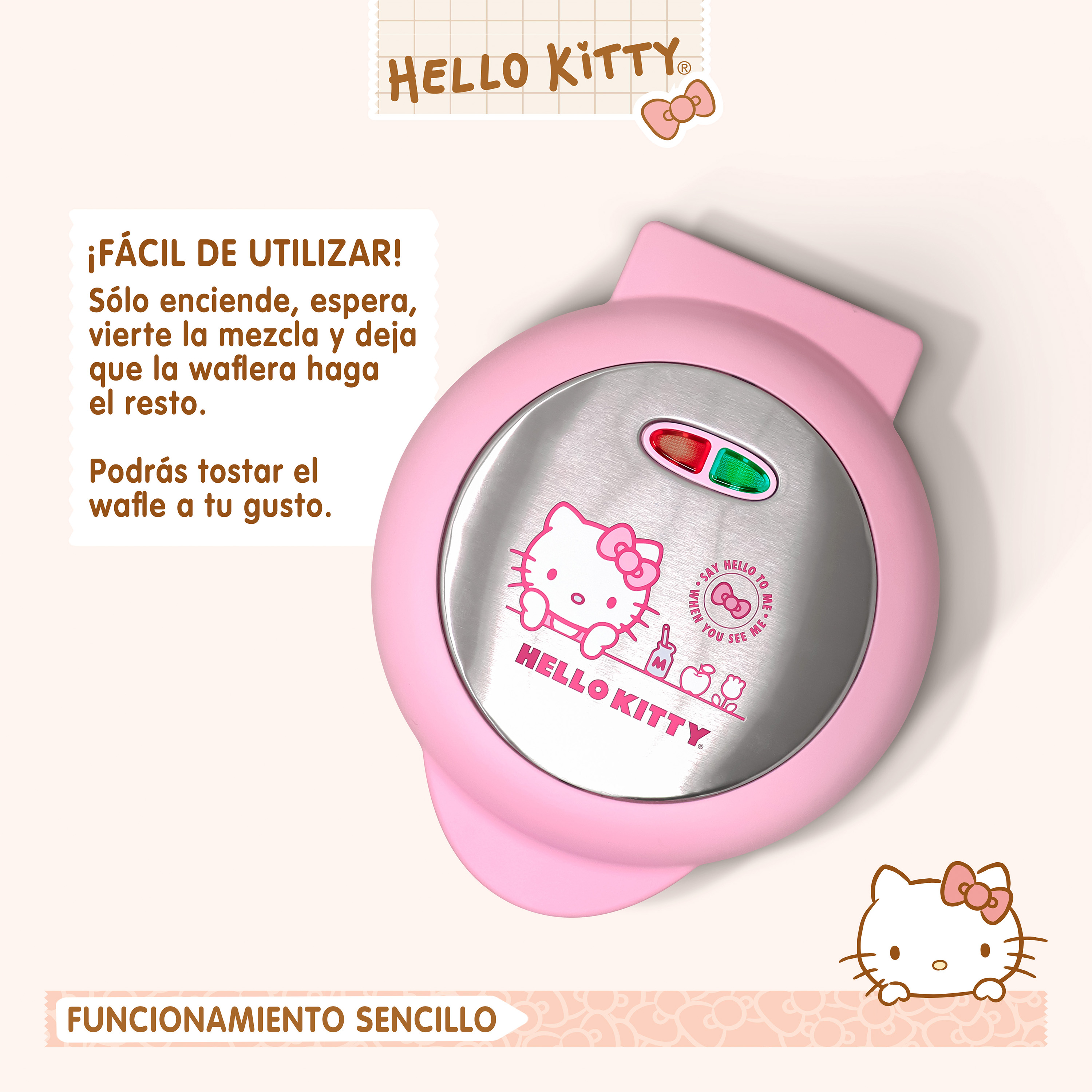 SANRIO Waflera De Hello Kitty HK-91