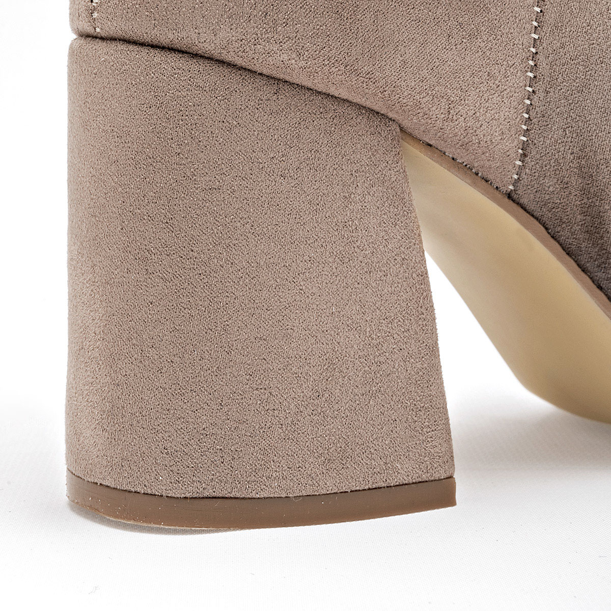 BOTIN TACON MUJER MORAMORA XANA BEIGE