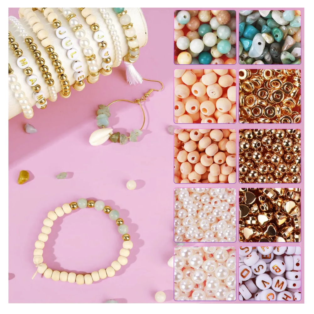 "Kit Para Hacer Pulseras Bisuteria Para Pulseras Merceria