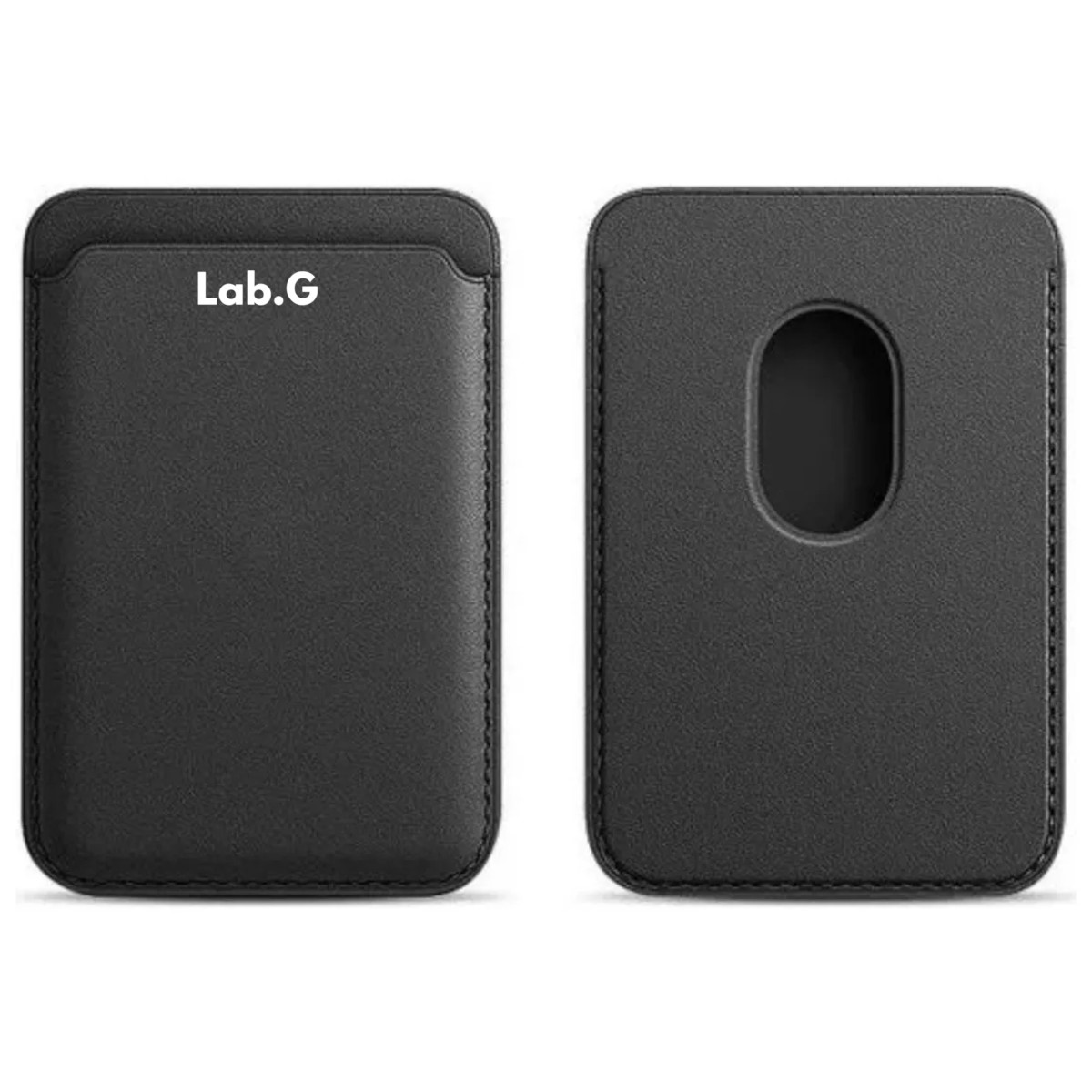 Cartera Wallet Billetera Tarjetero Para iPhone Color Negro