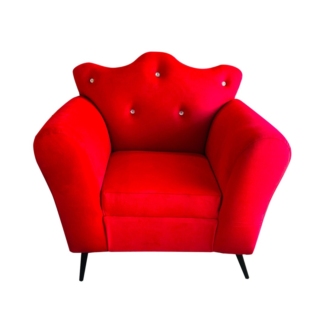 Sillón Individual Chico Confort Estilo Para Tu Hogar Oficina rojo ...