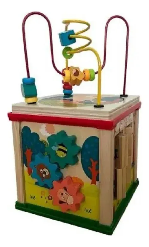 Cubo Didáctico De Actividades - Play Cube Tooky Toy