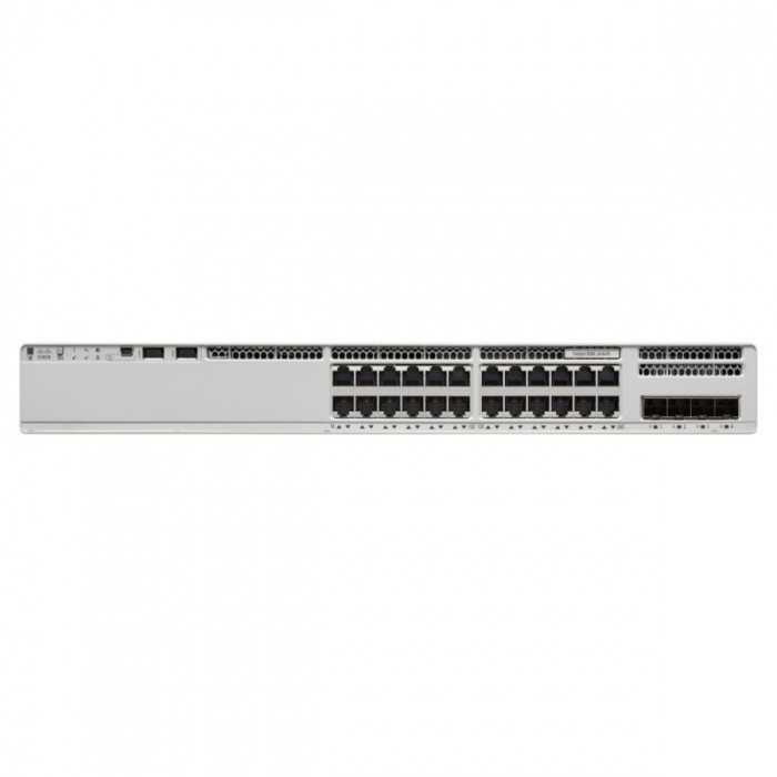 Switch Cisco Gigabit Ethernet Catalyst 9200L, 24 Puertos PoE+ 100/1000 ...