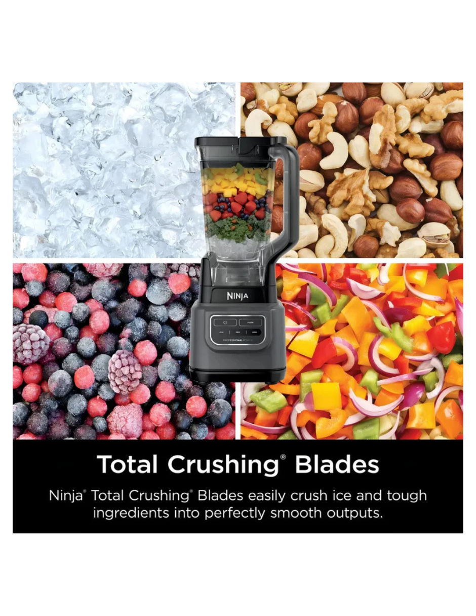 Licuadora Profesional Ninja Classic BE200 72o oz 1000watts - Gris Obscuro