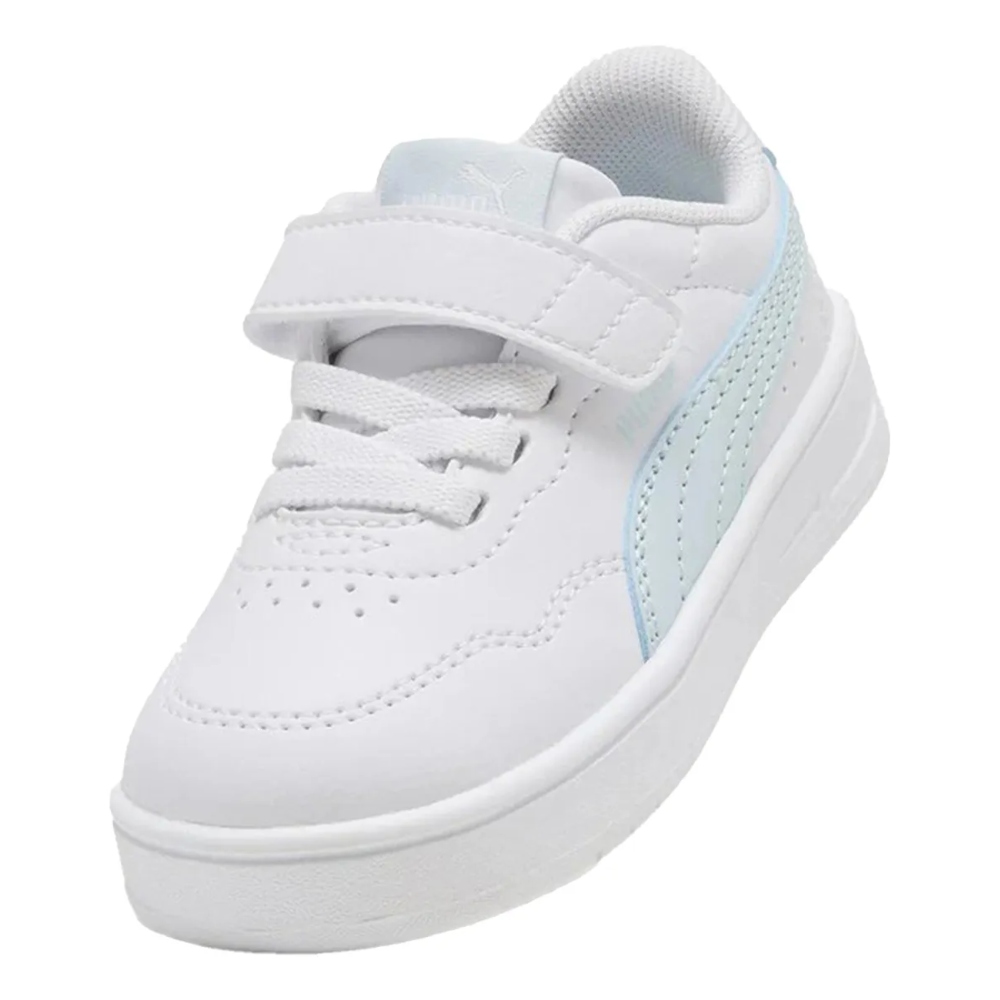 Tenis Puma De Bebe Court Lally AC+INF Blanco-azul 402306 06