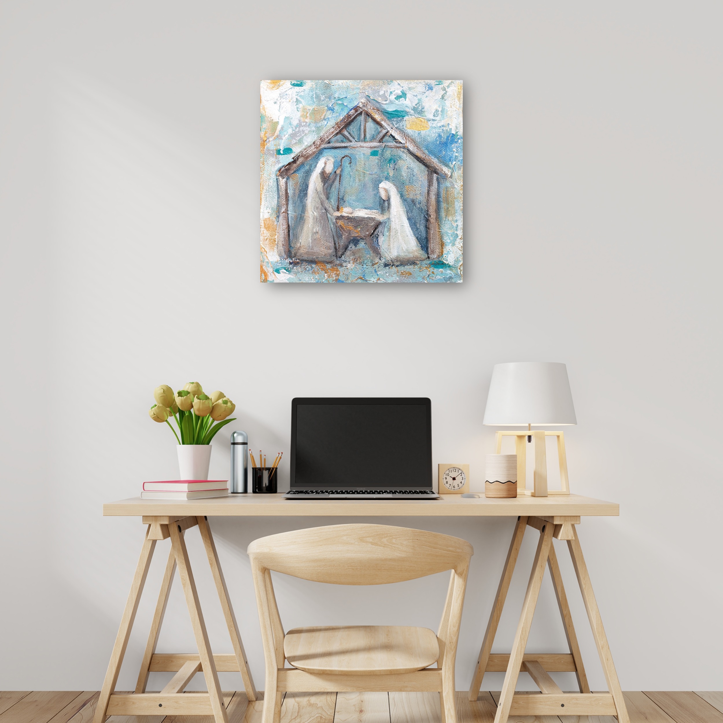 Cuadro decorativo - Canvas - Natividad de Mackenzie Kissell - Fine Art TJ