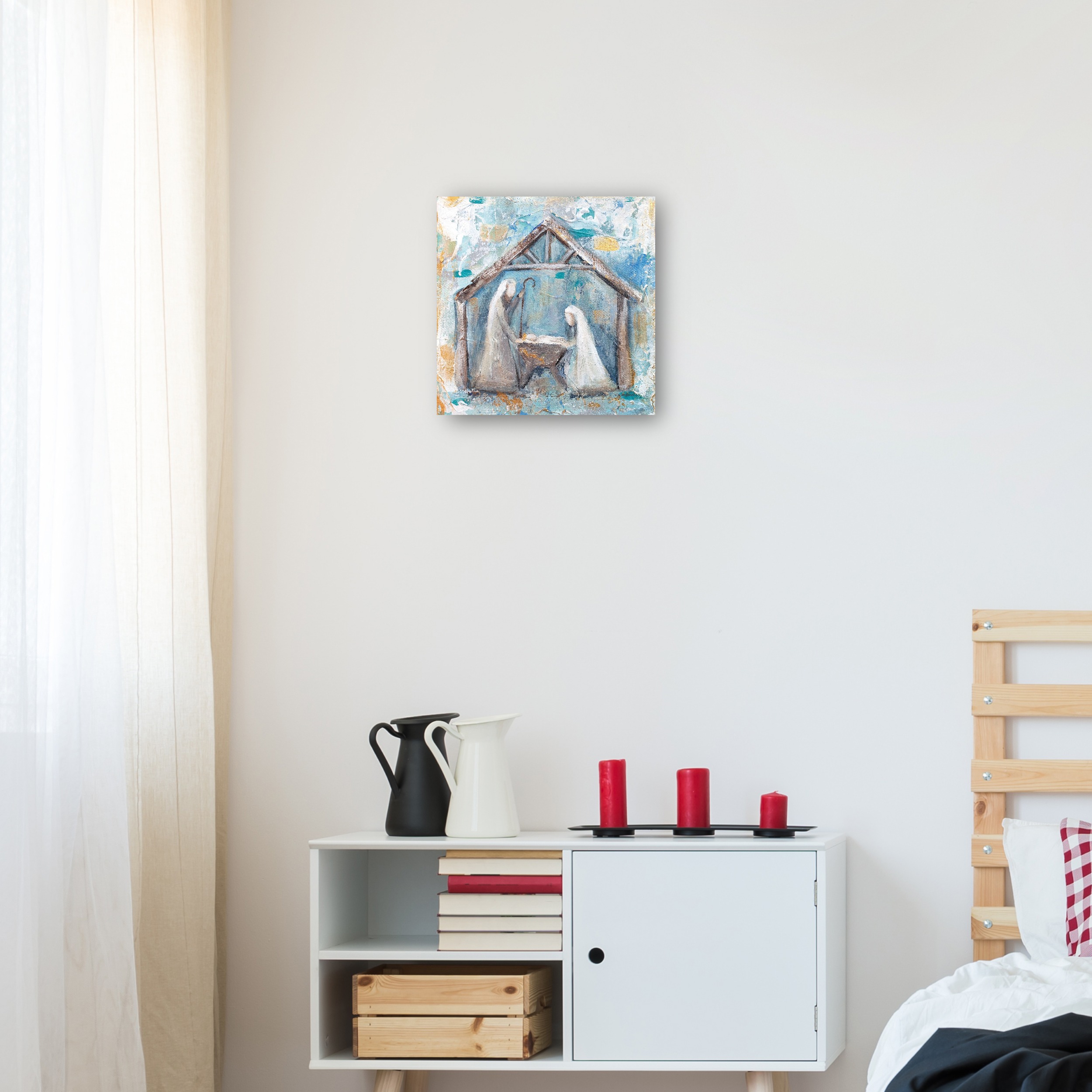 Cuadro decorativo - Canvas - Natividad de Mackenzie Kissell - Fine Art TJ