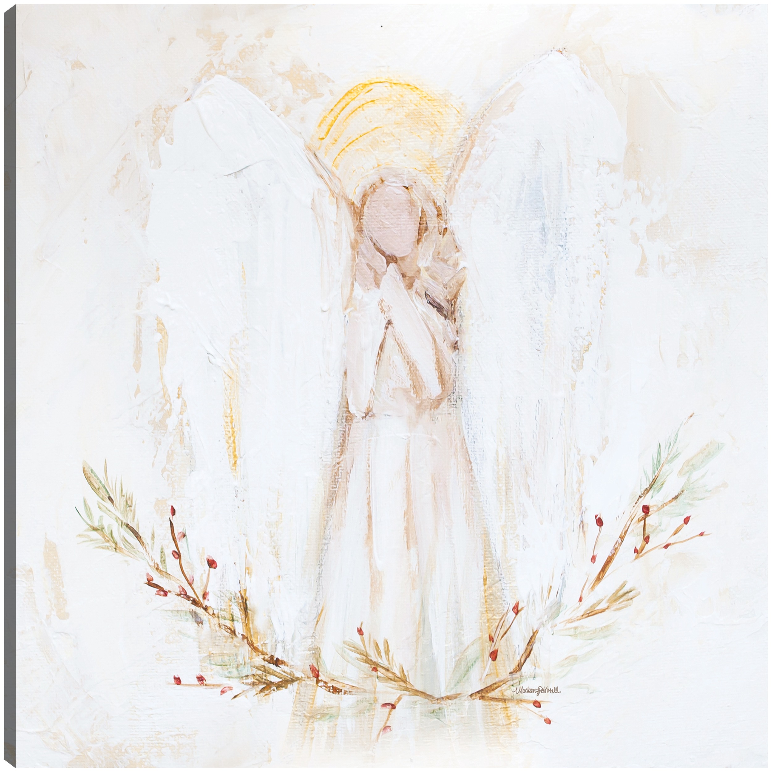 Cuadro decorativo - Canvas - Ángel de marfil de Mackenzie Kissell ...