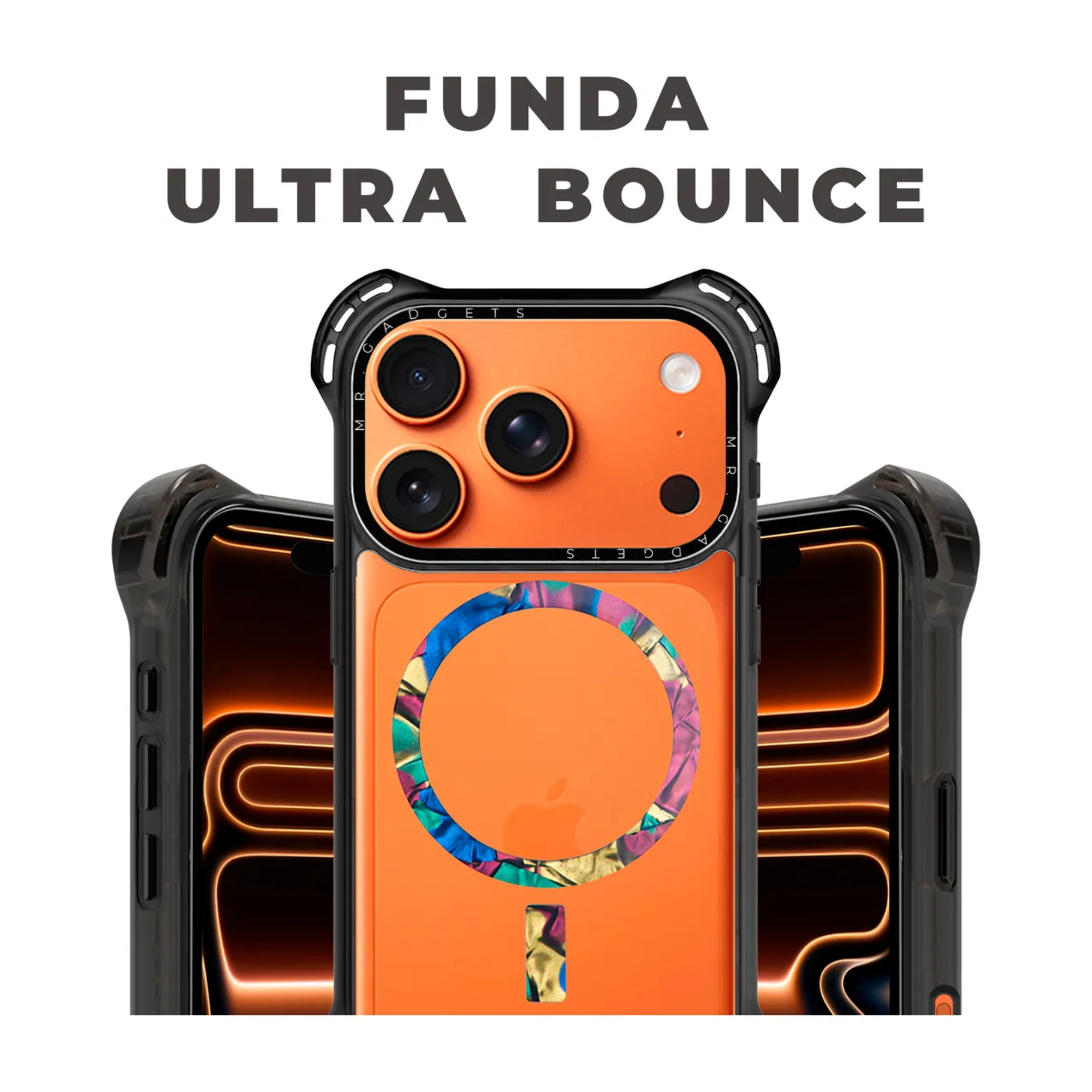 Funda Transparente Ultra Bounce Compatible Para iPhone 17ProMax ...
