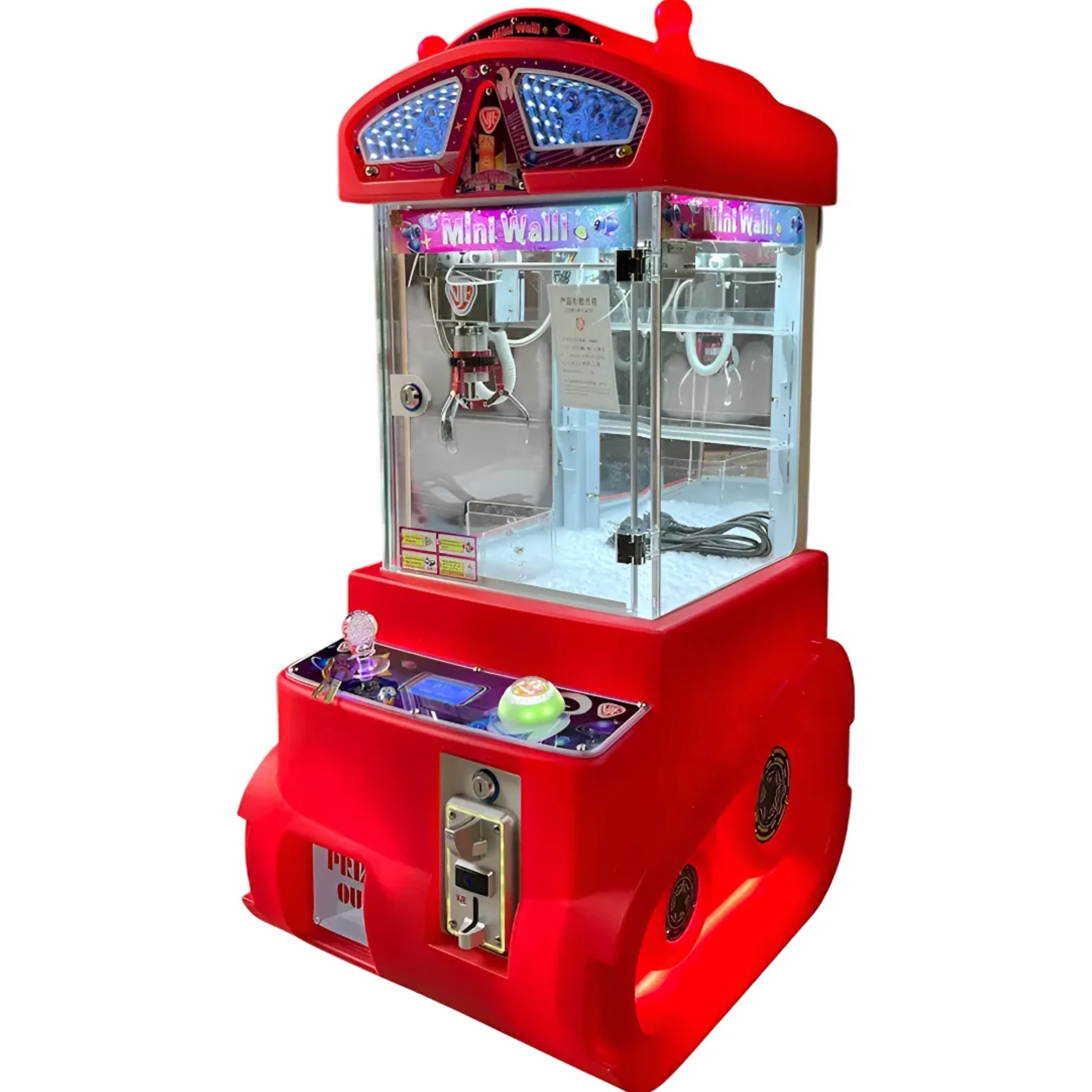 Maquina de Garra Mini Walli 3d Grúa para Negocio, Peluches, Premios ...