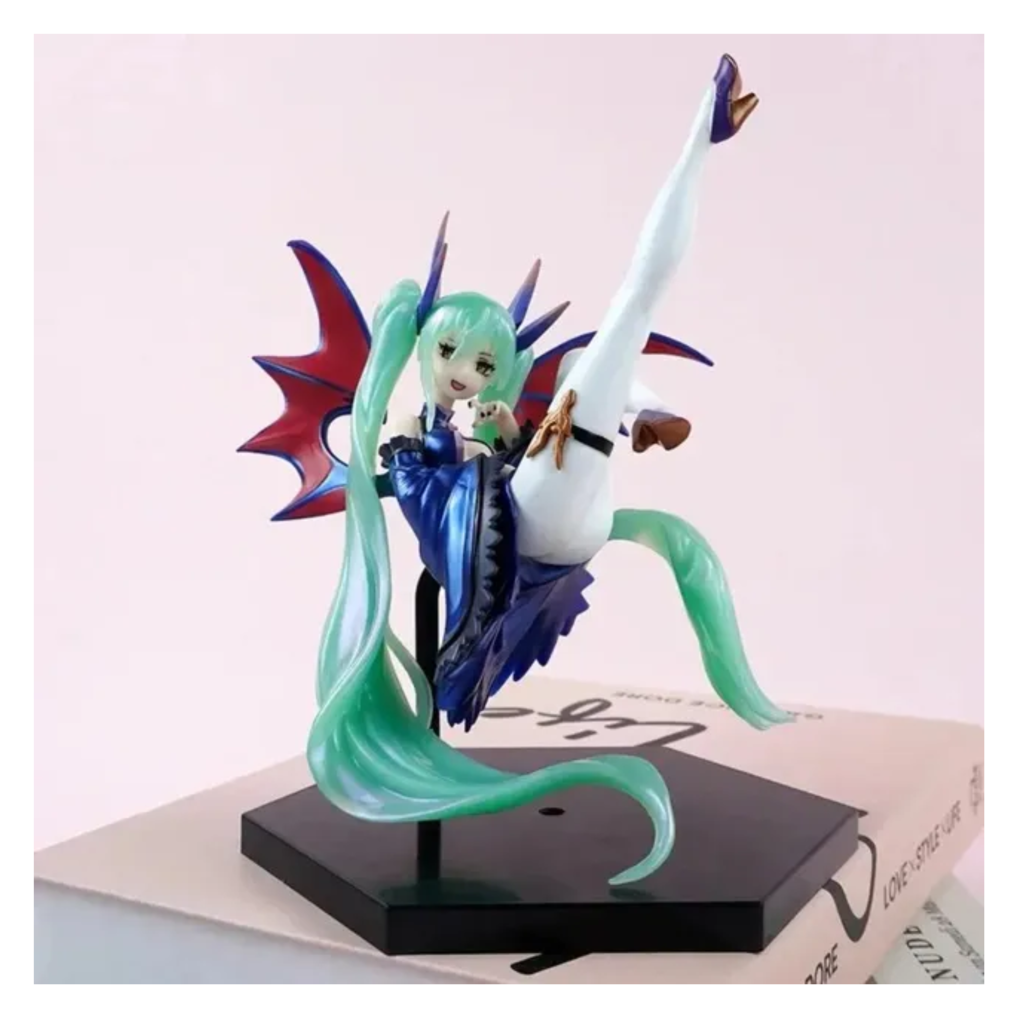 Figura Coleccionable de Hatsune Miku Fairy Devil Angel Vocaloid 20cm ...