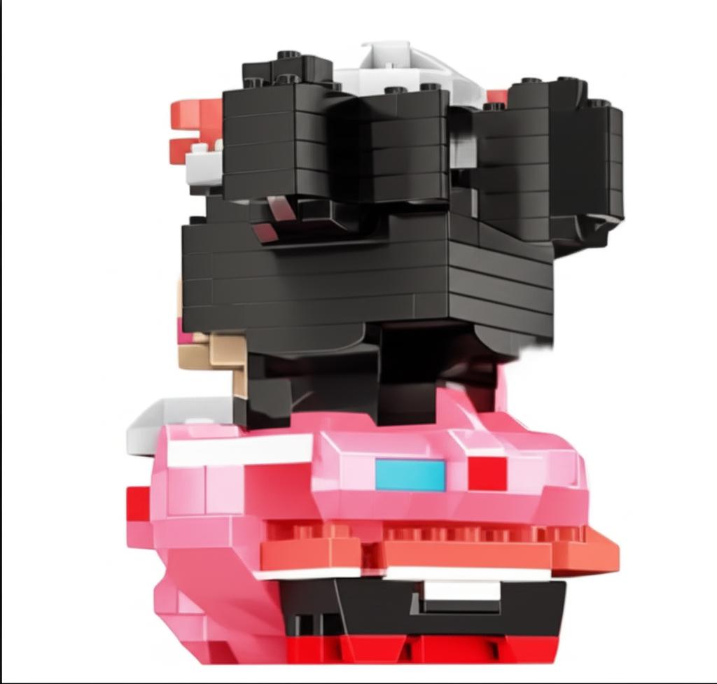 Figura Mini 3d Blocks Armables Personaje de Minie mouse Diseño Único e ...