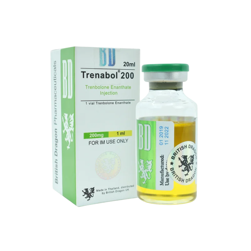 Trenabol 200 British Dragon Premium Trembolona 20ml potencia